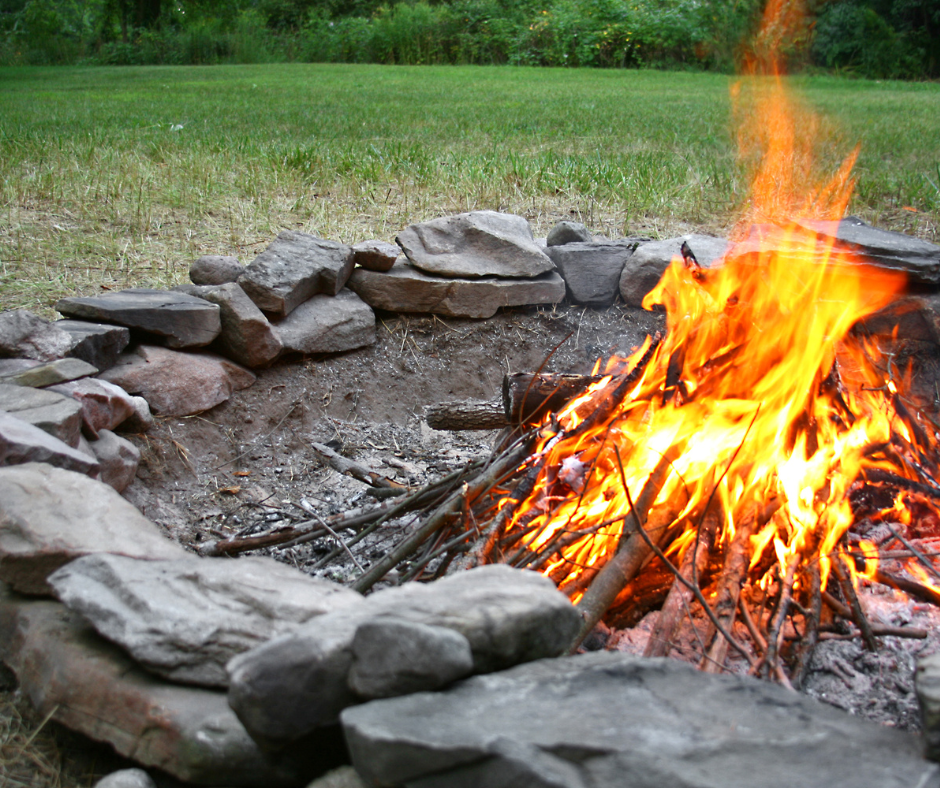 Step-by-Step DIY Fire Pit for Fall - Maureen Forgette